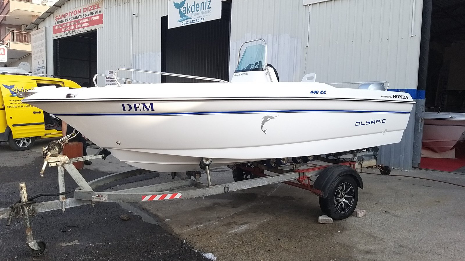 Olympic Boats – 490 CC Fiber Tekne - Akdeniz Marine Ltd Şti